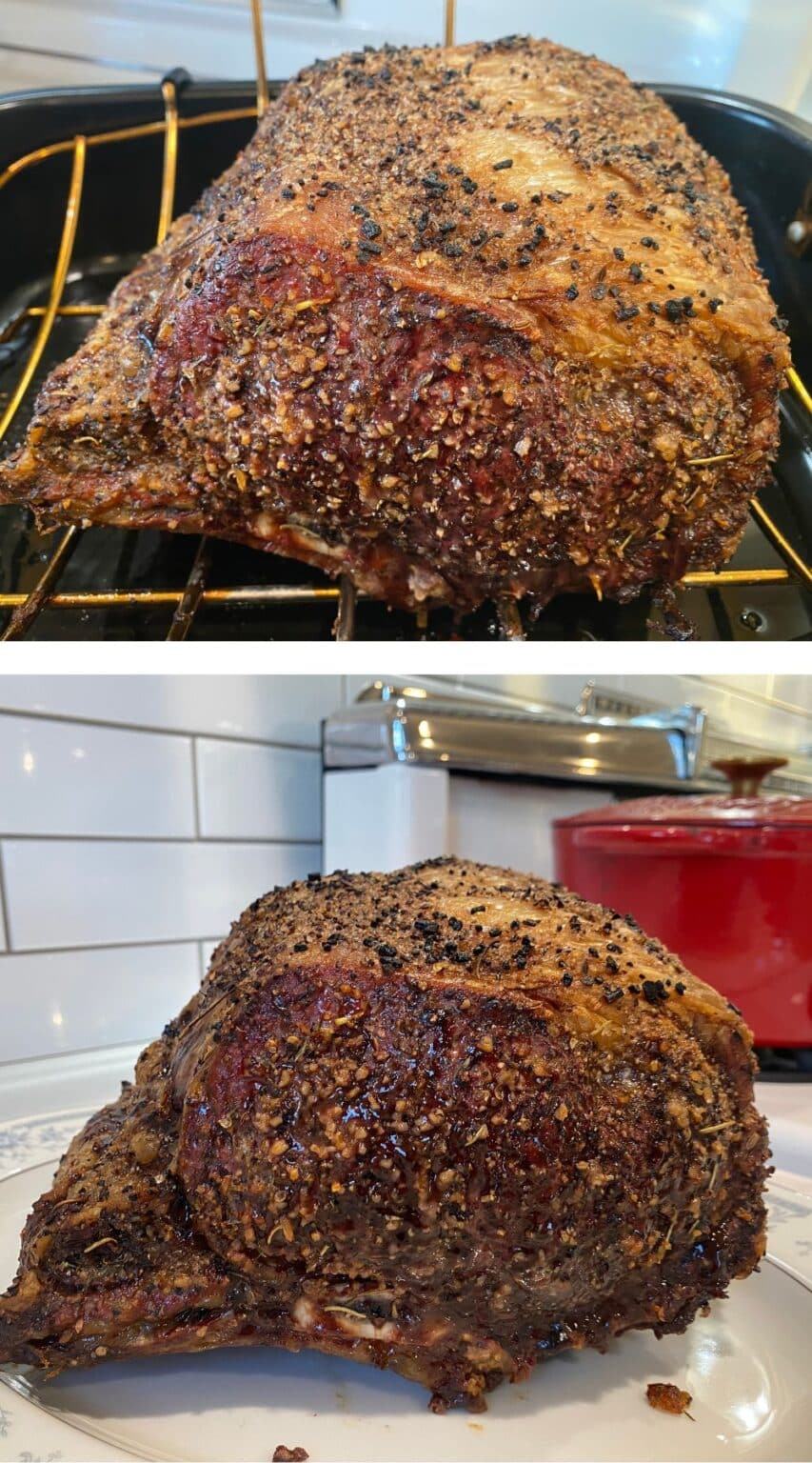 Perfect Prime Rib Roast Recipe (High-Heat Sear)