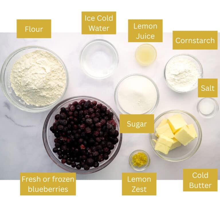 Easy Blueberry Pie Recipe with Frozen Blueberries
