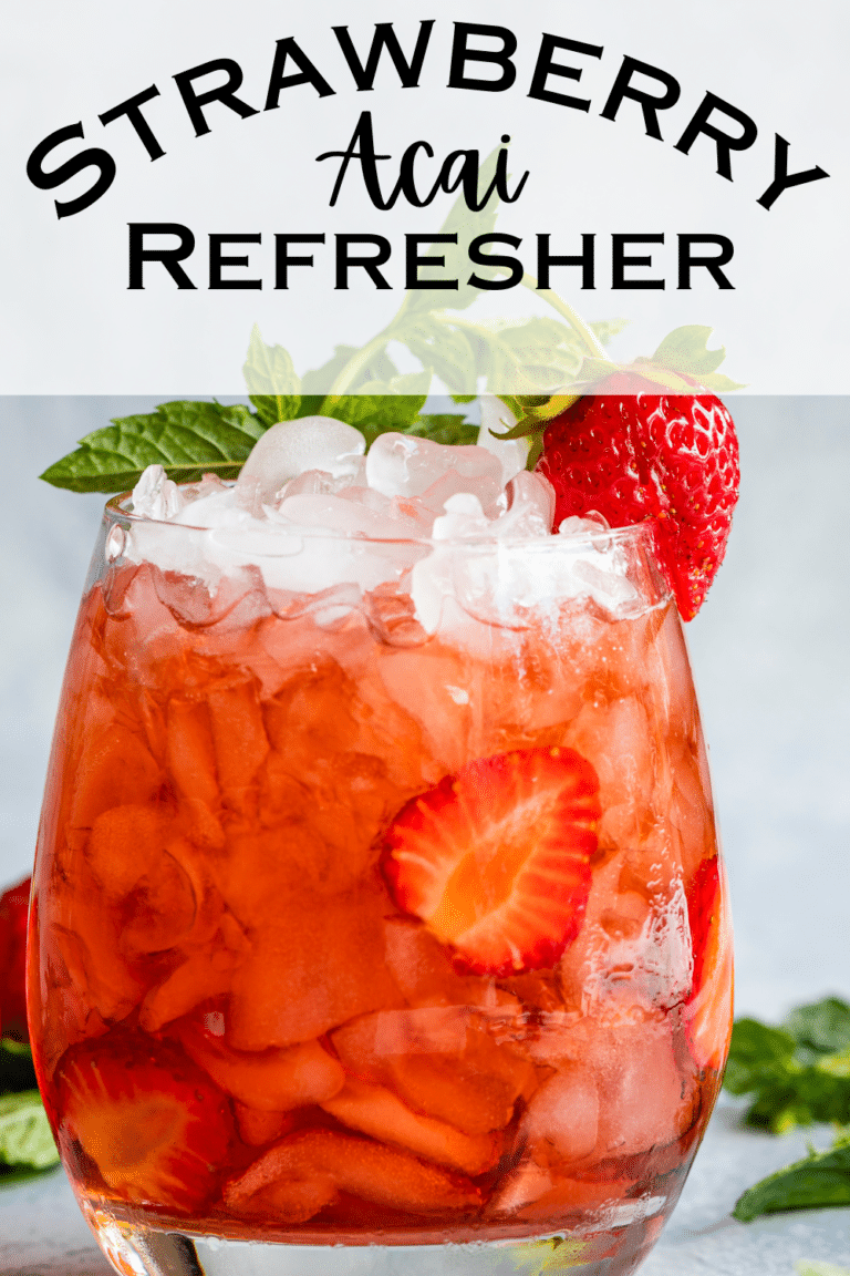 Strawberry Acai Refresher Recipe - Better Than Starbucks!