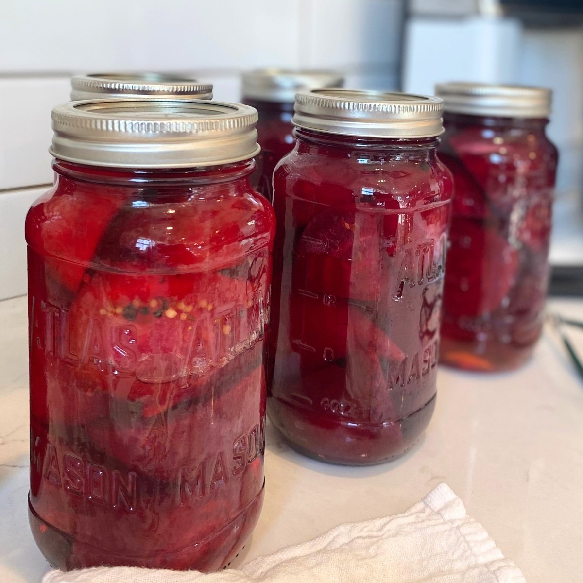 Sweet Pickled Beets Canning Recipe