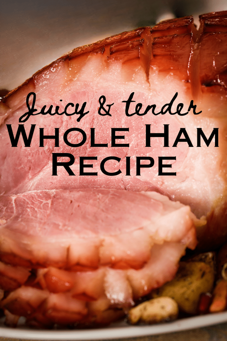 How to Cook Whole Ham Recipe - Baked with Brown Sugar Glaze