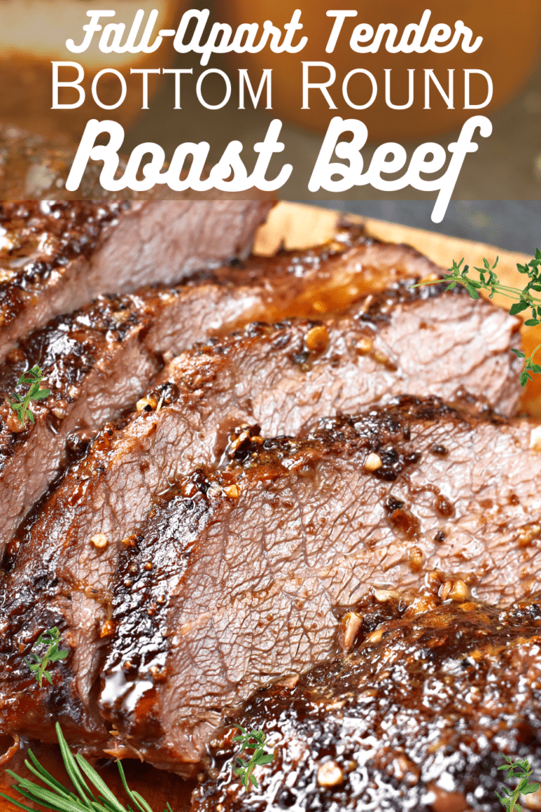 Tender Bottom Round Roast Recipe, Easy 1 Pot Beef Dinner