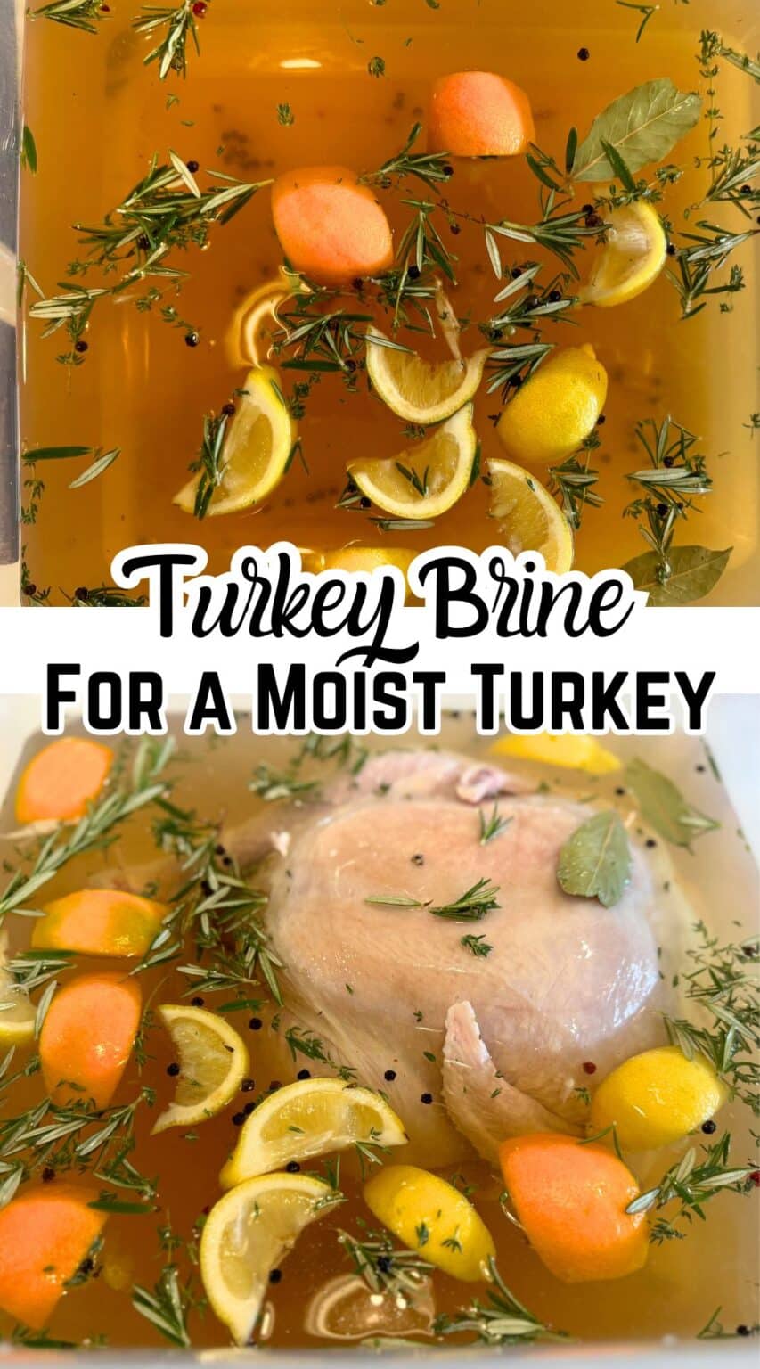 Easy Turkey Brine Recipe, For Moist Roast Turkey - Farmhouse Harvest