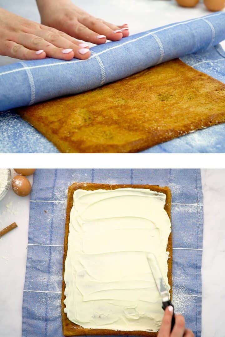 Libby's Pumpkin Roll Recipe & the Best Cream Cheese Filling