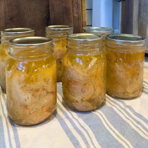 Chicken Canning Recipe - Raw Pack Pressure Canning