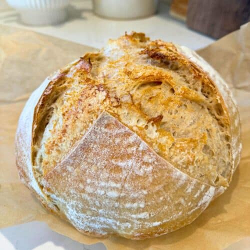 High Hydration Sourdough Bread Recipe - Crusty Artisan Loaf