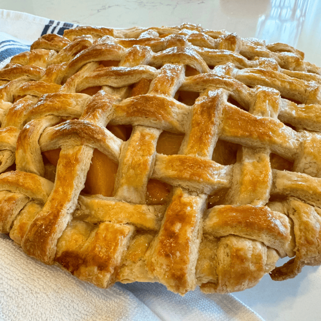 Perfect Peach Pie Recipe - The Best Homemade Filling & Crust