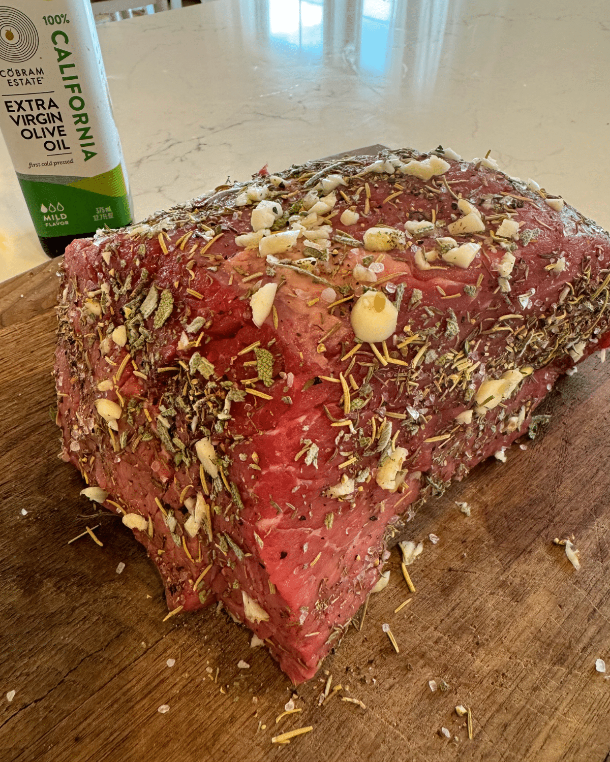 Oven Seared Top Round Roast Recipe