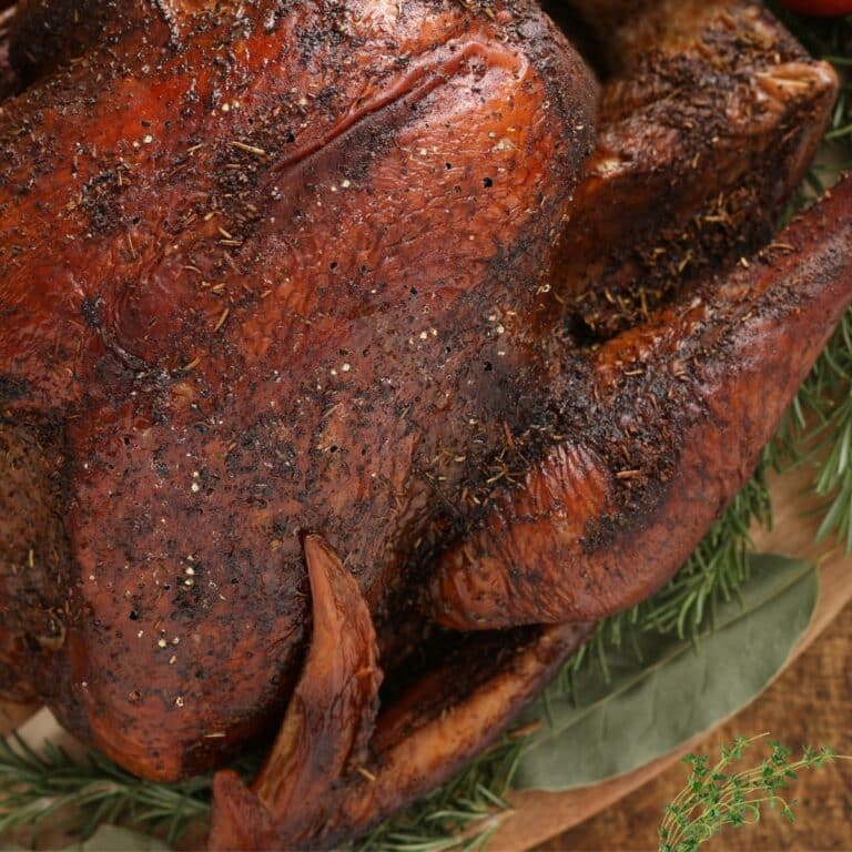 Smoked Turkey Recipe, The Best Savory Turkey