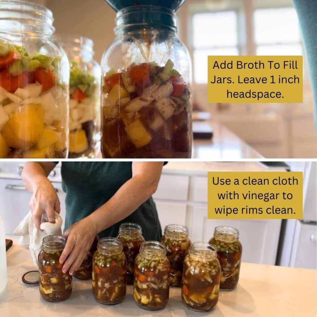 Easy Beef Stew Canning Recipe - Pressure Canned Raw Pack