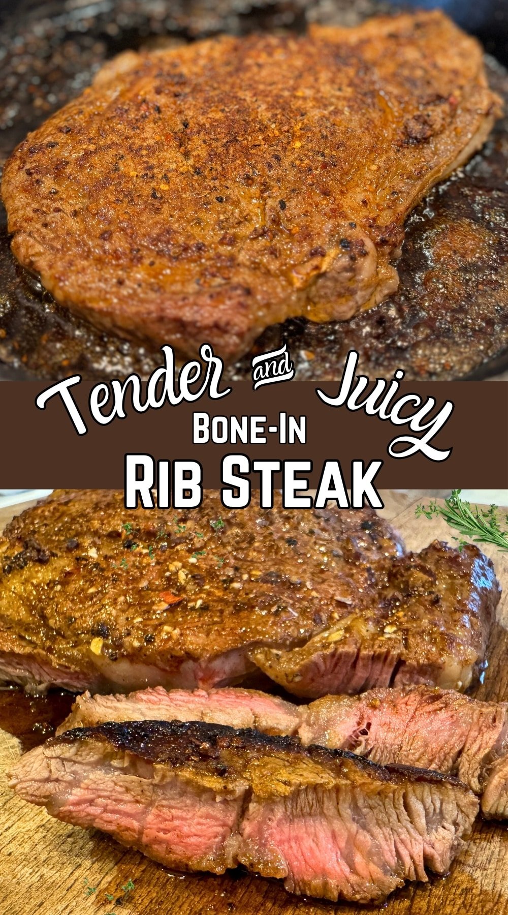 Juicy Bone-In Rib Steaks with a Savory Crust
