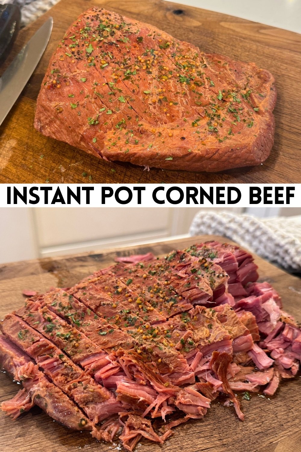 Instant Pot Corned Beef Dinner
