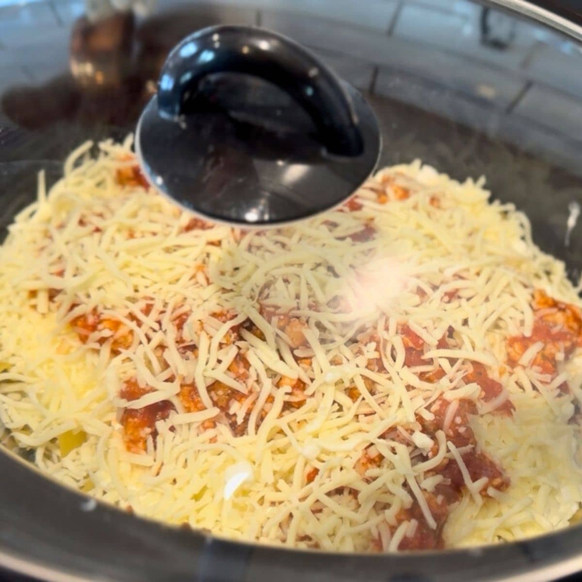 Easy Crockpot Lasagna